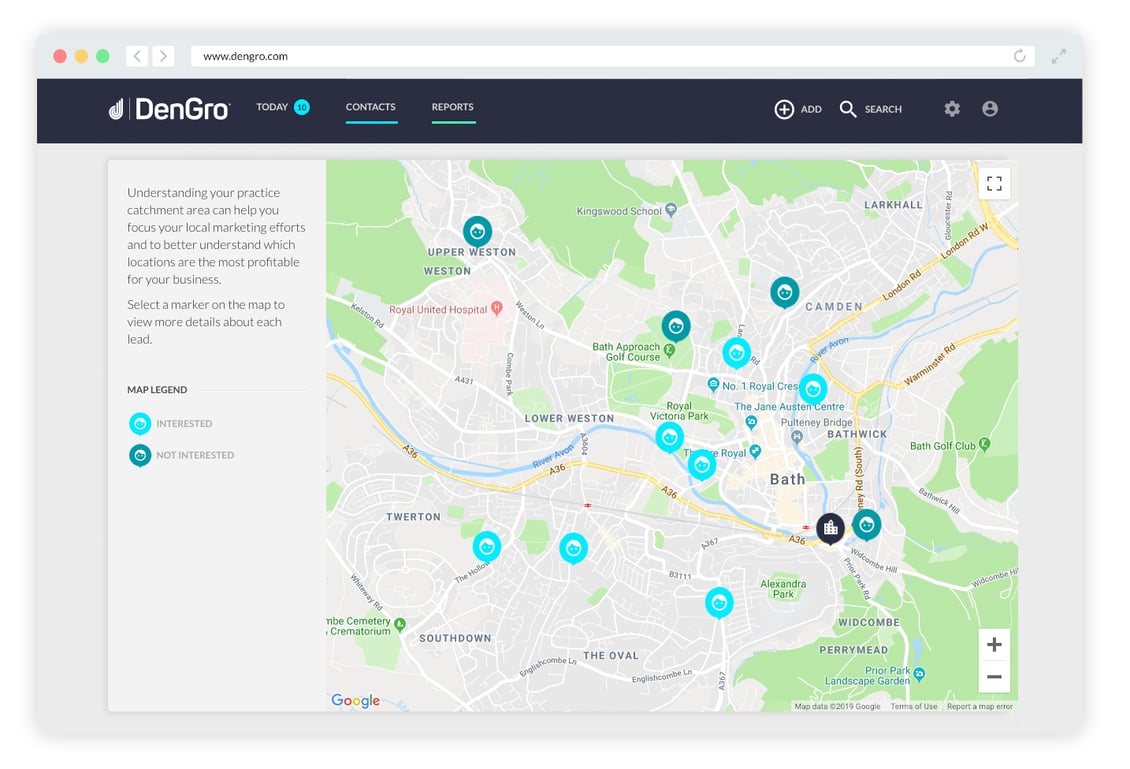 Dengro, Third Party Integrations | Dentally